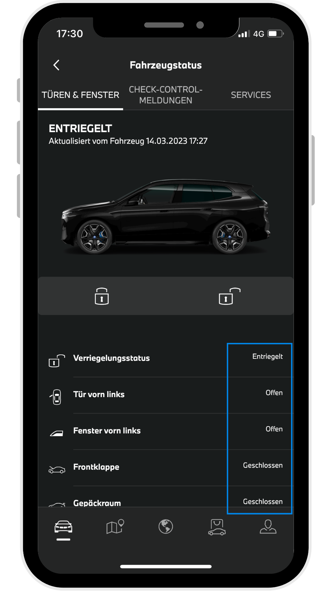 My BMW | App – FINN B2B Support